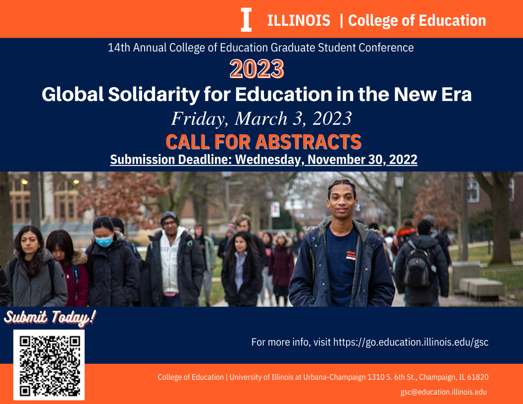 Graduate Student Conference | College of Education | UIUC